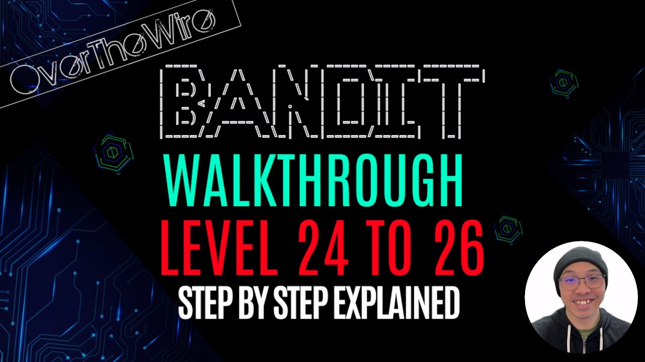 OverTheWire Bandit Walkthrough - Level 24 to 26 - CTF for Beginners ...